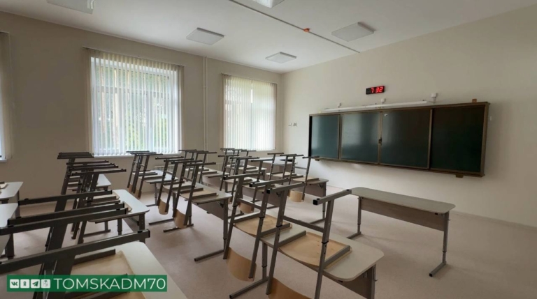 Новая школы на Высоцкого в Томске готова на 93% • TOMSK.RU